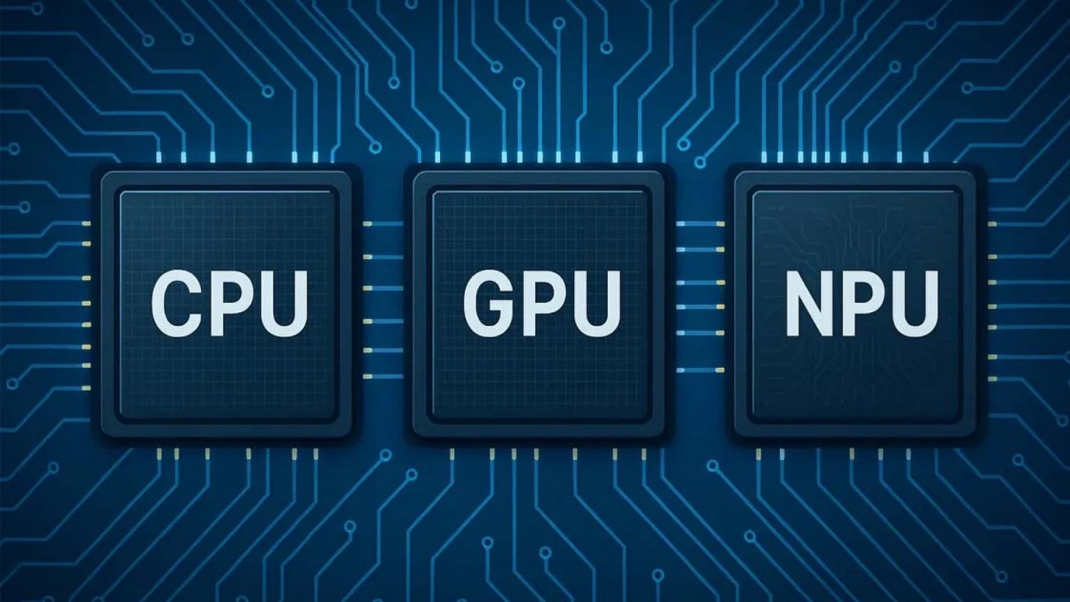 CPU, GPU, NPU khác nhau thế nào? - Phenikaa Semiconductor